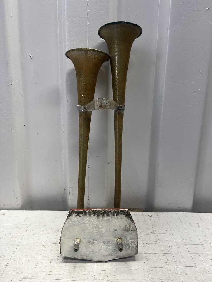 Vintage Brass AFI Boat Double Air Horn Tested | eBay