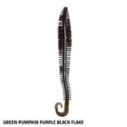 ZIP-ZILLA by ZIPPER WORM CO. 13-1/2" LONG-GREEN PUMPKIN PURPLE 3 PK ...
