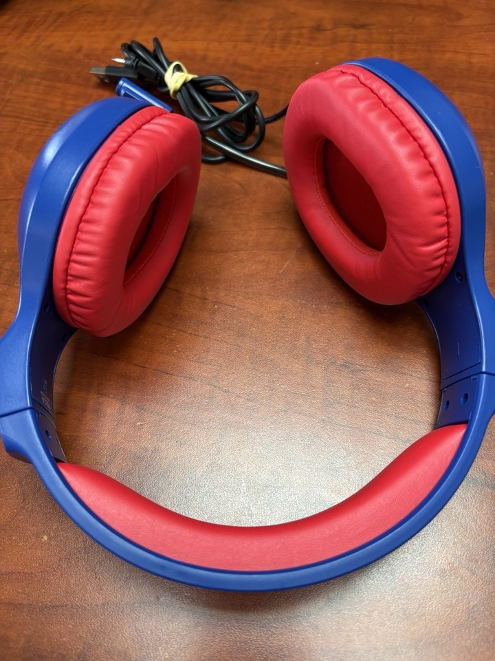Sonic The Hedgehog RGB LIGHT Headset with Communication Mic Sega Gaming ...