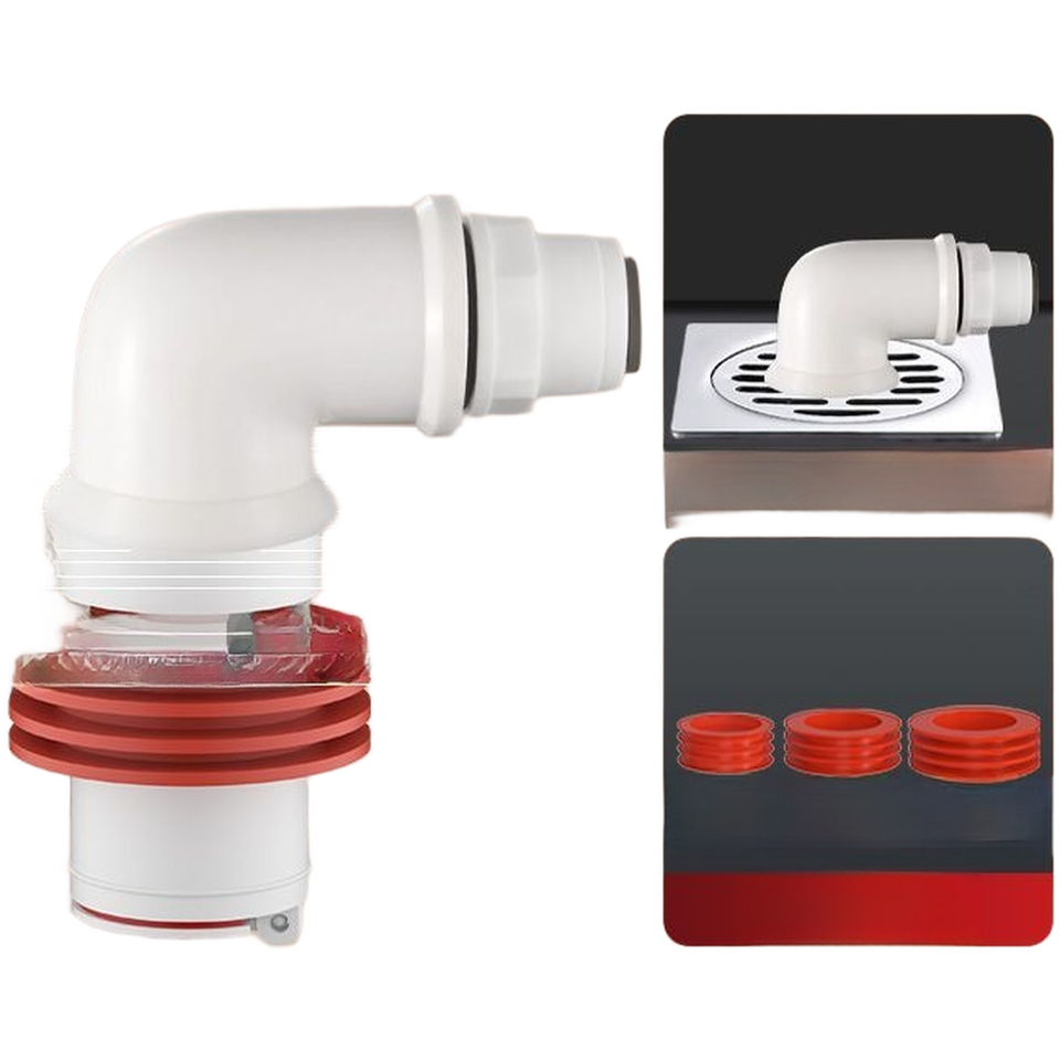 Water Drain Connector for Robot Vacuum Compatible with PVC Pipes Easy ...