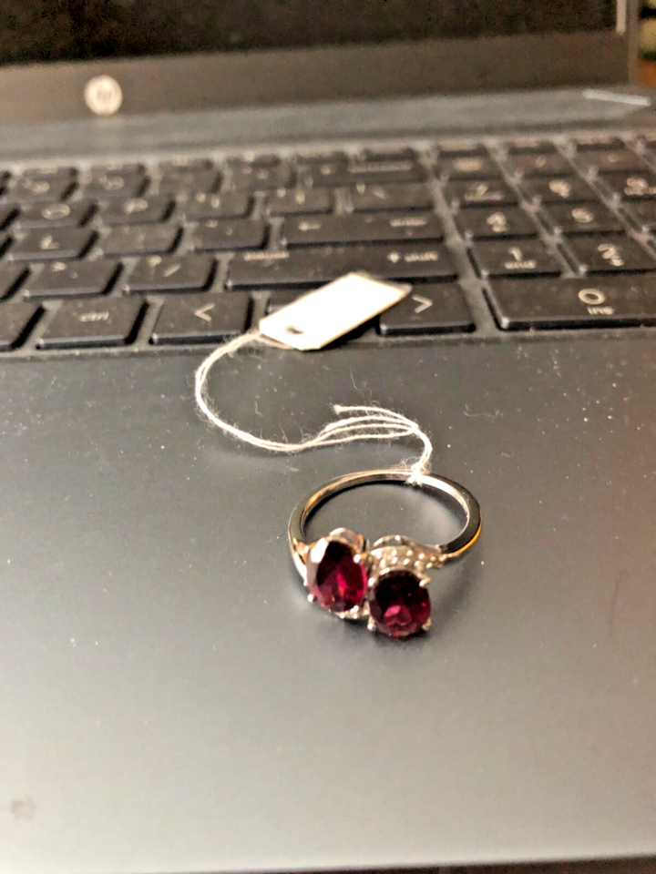 Grape Color Garnet Ring, Gorgeous JTV | eBay