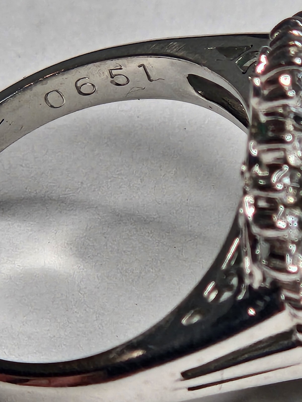 2.56ct GIA Cert. Colombian Emerald & Diamond Art Deco, Ballerina Ring, Platinum | eBay