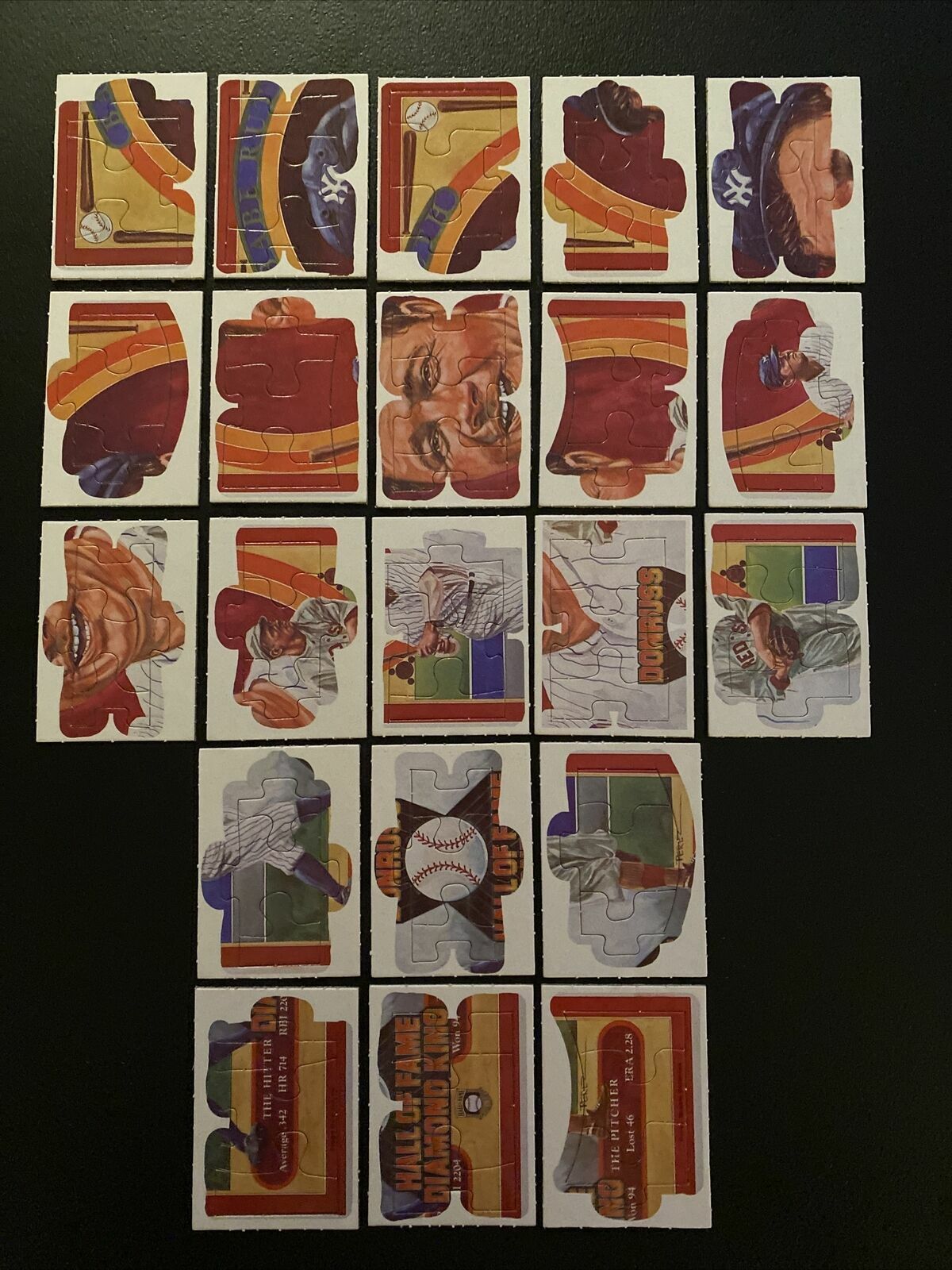 1981 Donruss, Babe Ruth Great Moments Puzzle, Complete Set | eBay