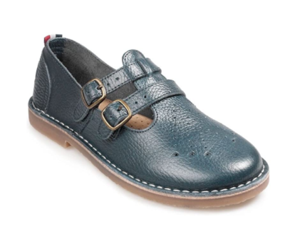 Pod Marley Womens Leather 2-Strap Sandals - Navy | eBay