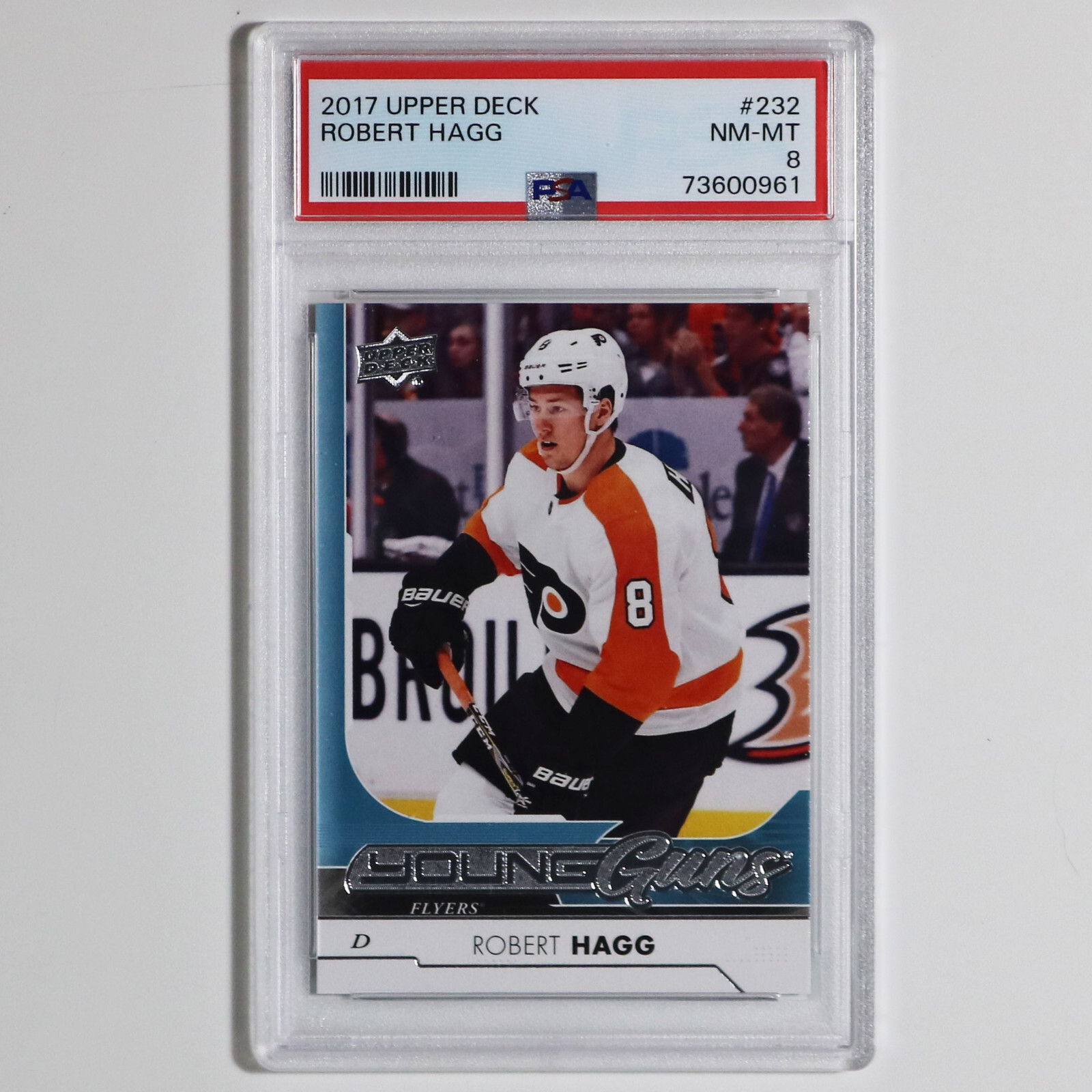 2017-18 Upper Deck - Young Guns #232 Robert Hagg (RC) for sale online ...