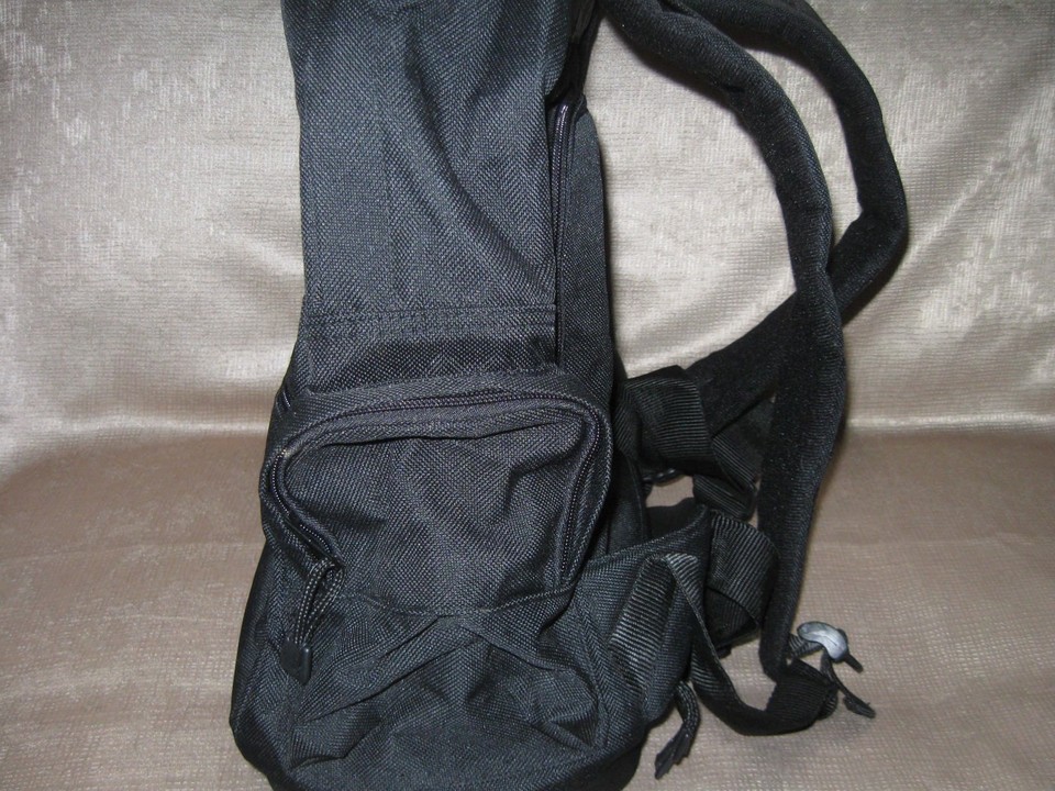 Kansas Jayhawks NCAA Officially Licenesed Travel Backpack. Black. NEW w ...