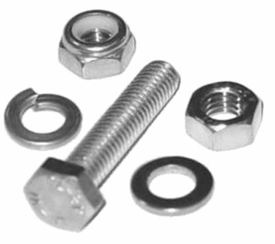 STAINLESS METRIC 5mm HEX BOLTS NUTS LOCKS FLAT WASHERS 155pc | eBay