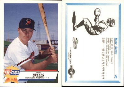 Mark Skeels 1993 Fleer ProCards #45 RC Card | eBay