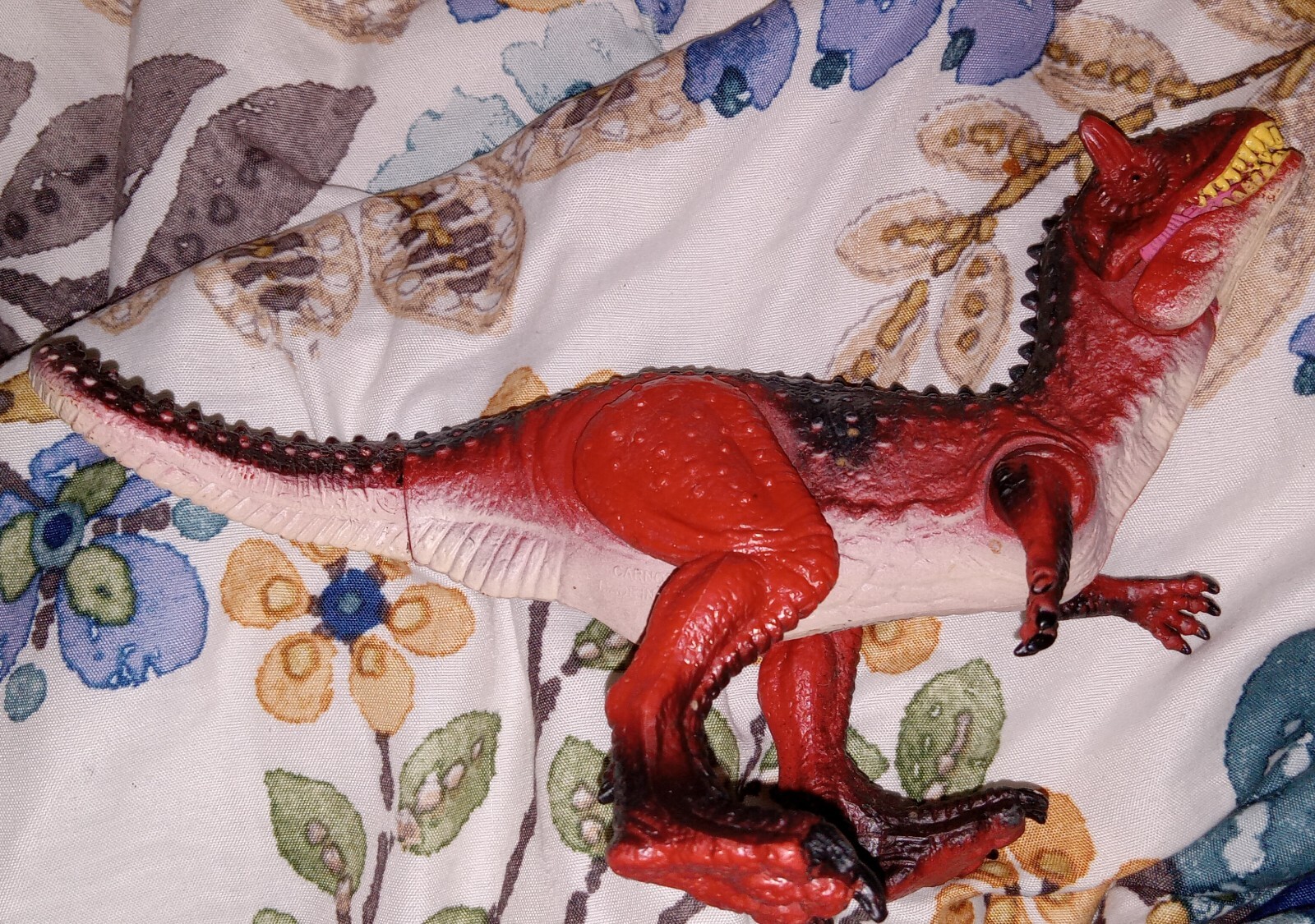 Red Carnotaurus Posable Action Toy | eBay