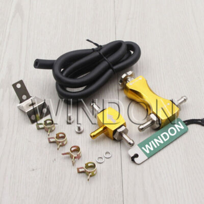 ADJUSTABLE GOLDEN MANUAL TURBO CHARGER WASTEGATE BYPASS BOOST ...