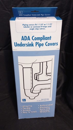 (2) ADA Compliant Under Sink Pipe Cover Sets Covers Lot of 2 #102 | eBay