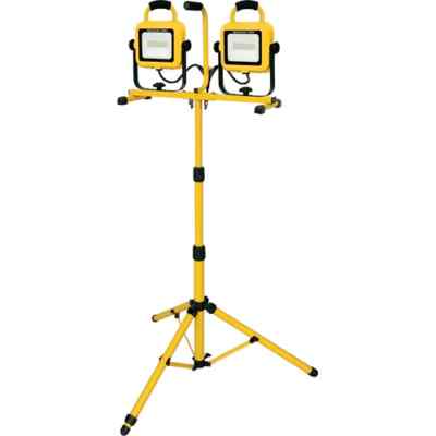 Voltec Pro Series 20,000 Lumen USB Dual Tripod Work Light, LED, 08 ...