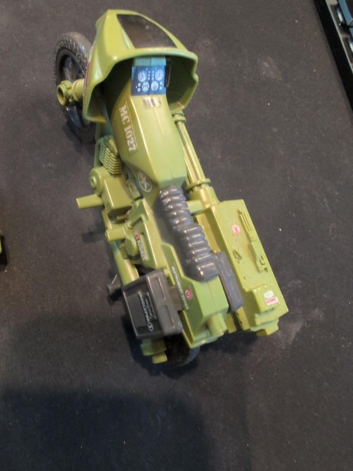 GI Joe RAM Rapid Fire Motorcycle 1982 100% Complete + Extra Part | eBay