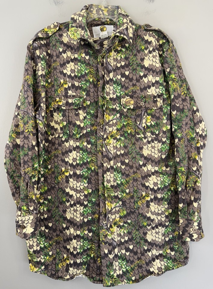 Diamondback Camouflage Shirt Men’s Tagged XL Epaulettes Outdoors ...