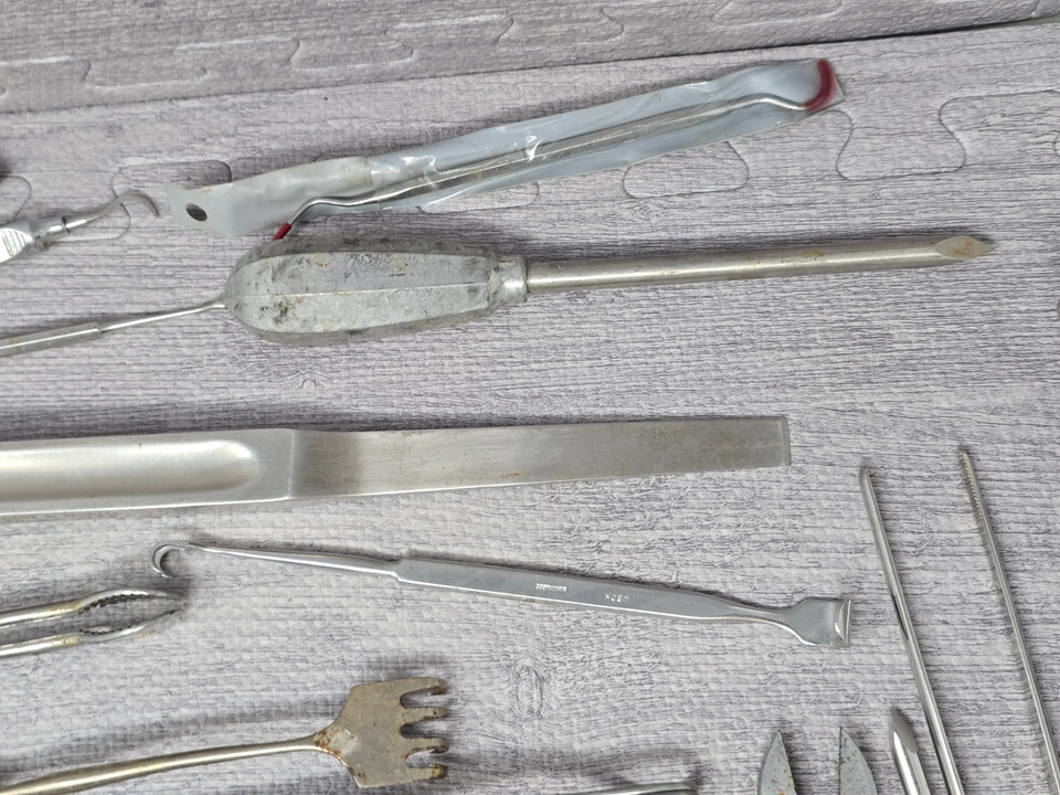 Antique Vintage Lot Of Misc Medical Surgical Instruments Tools Vet ...