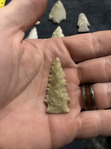 Cluster Of Nice Arrowheads From Central NC | eBay