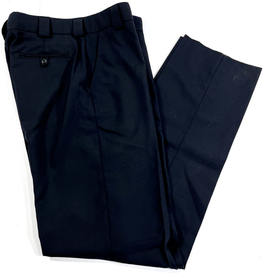 NWT 32x36 MENS BLAUER 8560 4POCKET WOOL BLEND PANTS DARK NAVY 32x36 ...