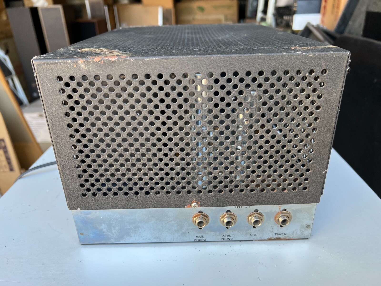 KNIGHT VINTAGE TUBE AMPLIFIER | eBay