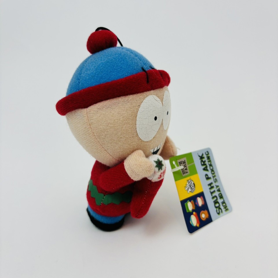 Kurt Adler South Park Stan Holiday Stocking 2007 Comedy Central Plush ...