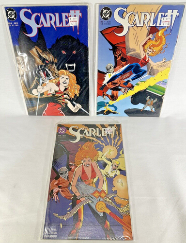 Lot Of 3 DC Comics Scarlett Numbers 6, 7 And 9 | eBay