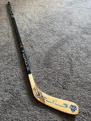 DAVID PASTRNAK "PASTA" Boston Bruins SIGNED Autographed Hockey Stick ...