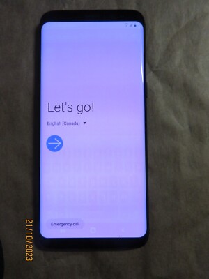 Samsung Galaxy S8 SM-G950W Cell Phone 64GB Black Locked READ ...