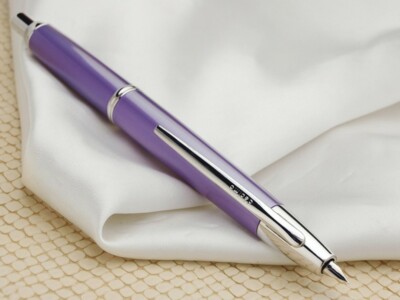 Pilot Namiki CAPLESS DECIMO Fountain Pen Violet Medium Nib FCT-15SR-V-M ...