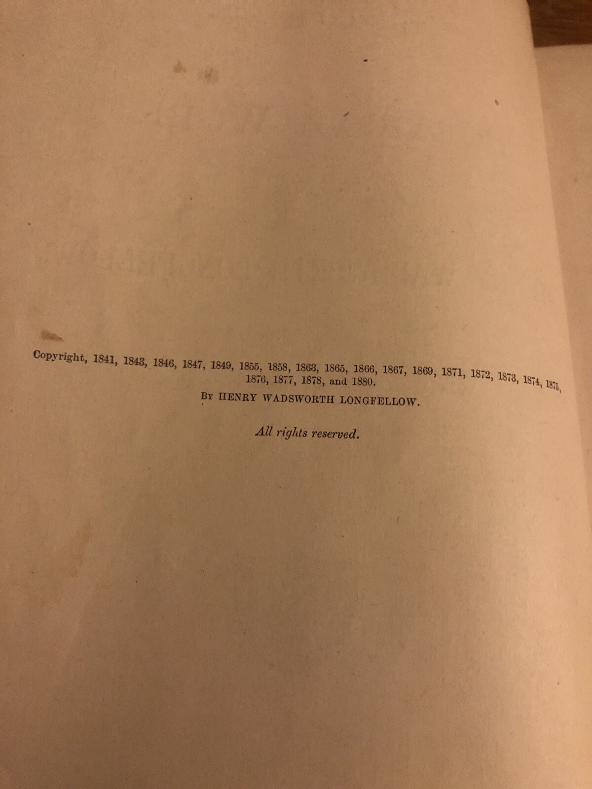 Complete Poetical Works Of Longfellow Illustrated 1883 Houghton Mifflin ...