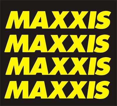 Yellow Maxxis Logo