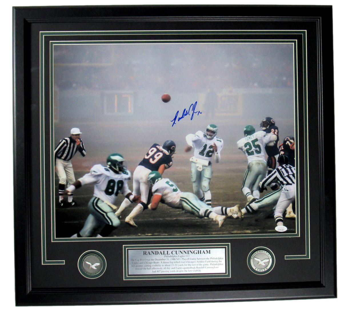 Randall Cunningham Autographed Memorabilia | Signed Photo, Jersey ...