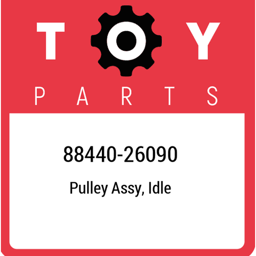 88440-26090 Toyota Pulley assy, idle 8844026090, New Genuine OEM Part ...