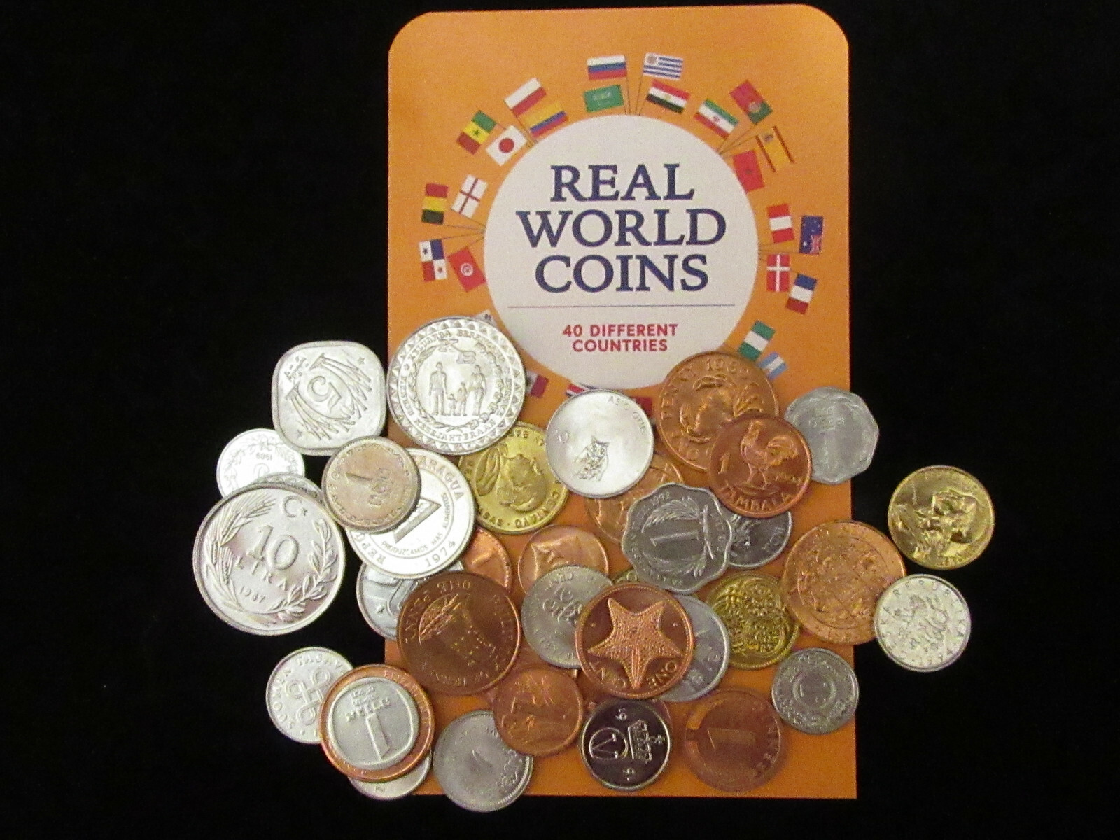 World Coins Set 40 coins from 40 Countries nice coin set take a look ...