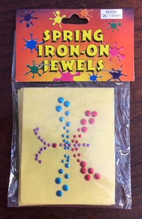 Spring Iron-On Jewels Pack of One Dozen | eBay