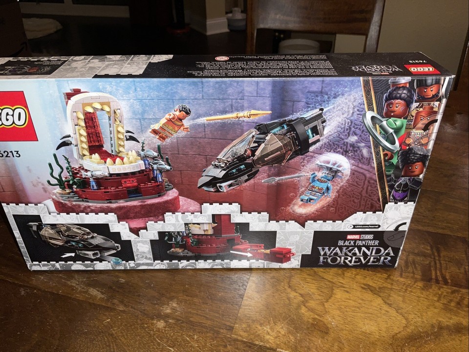 LEGO Marvel 76213 King Namor's Throne Room Set New Sealed | eBay