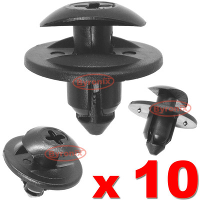 FORD FIESTA FRONT WHEEL ARCH CLIPS LINING INNER SPLASH GUARD TRIM MK6 ...