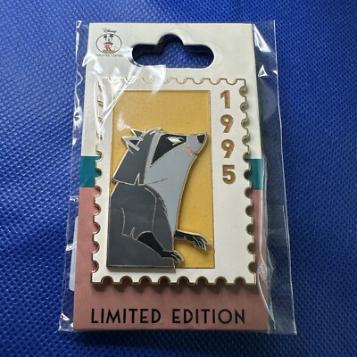 Disney Employee Center DEC Animal Stamp Pin Meeko from Pocahontas LE ...