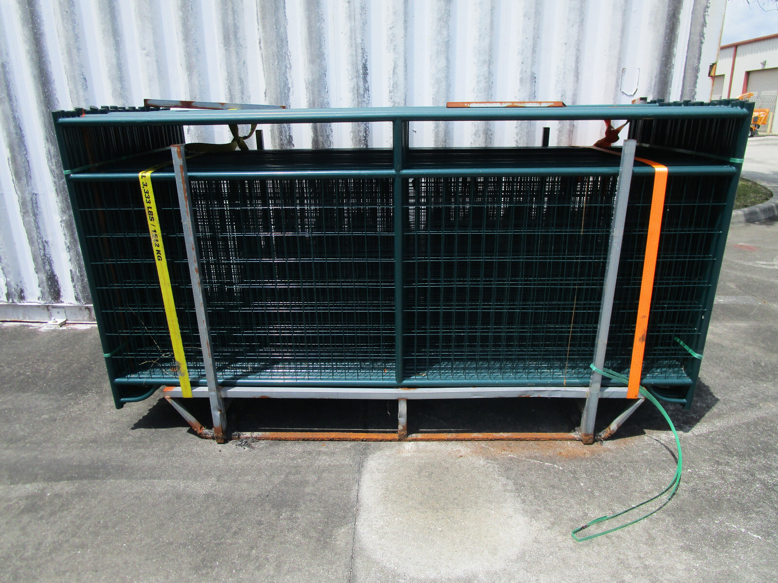10-ft x 5-ft Welded Wire Corral Panels-Green (Powder Coated Steel) | eBay