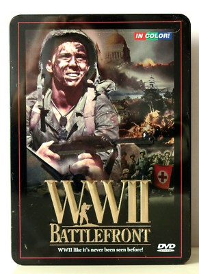 WWII Battlefront in Color 5 DVDs in Tin Case with Booklet | eBay