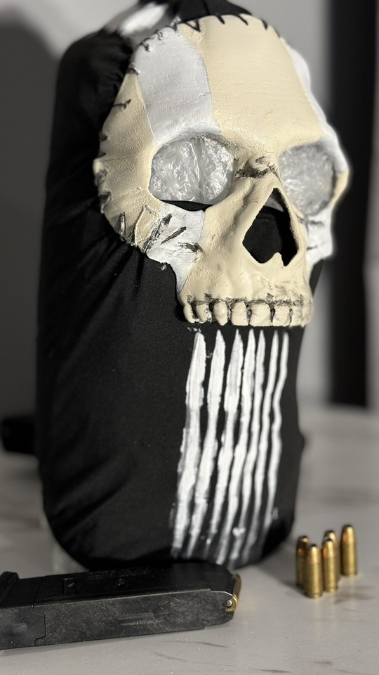 Call Of Duty Ghost Mask +Balaclava Hand made 3d printed high-quality ...