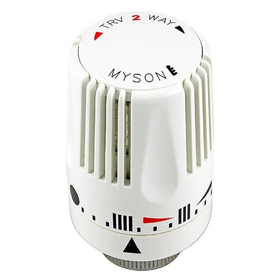 Standard Thermostatic Radiator Valve Replacement Head Only (TRV 2 WAY ...