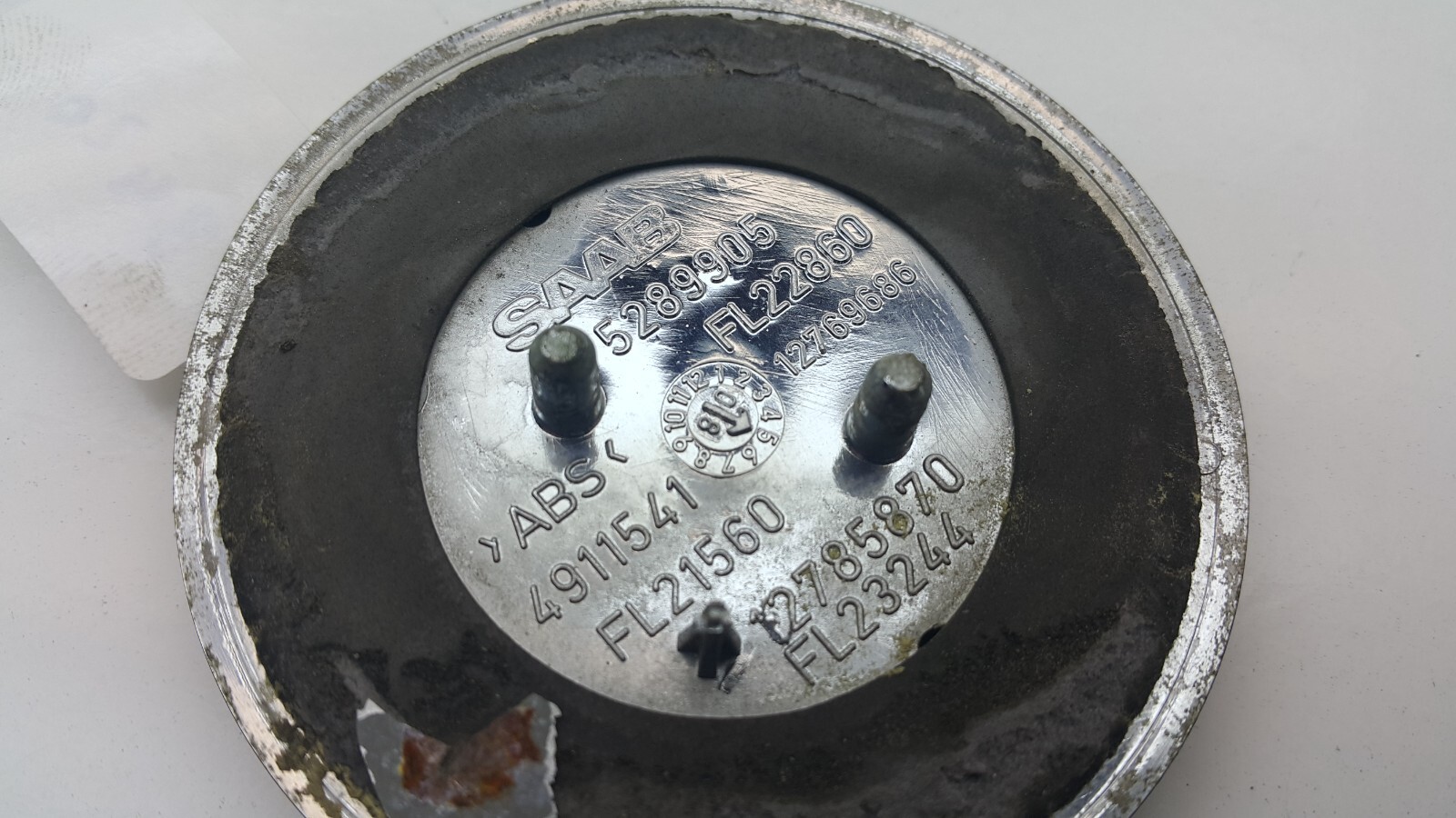 Saab emblem 5289905 fl22860 12769686 4911541 2785870 fl23244 | eBay