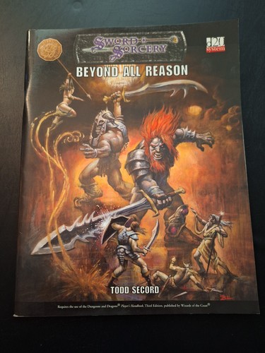 Beyond all Reason - Dungeons & Dragons Sword & Sorcery D&D D20 RPG ...