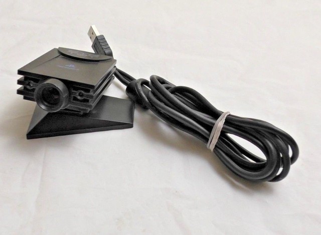 Genuine Official EyeToy Ps2 Webcam Eye Toy - Sony PlayStation 2 Black ...