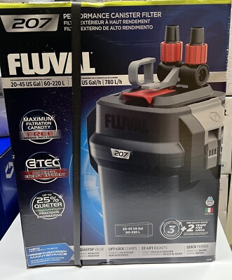 New Fluval 207 Performance External Canister Filter 15561104432 | eBay