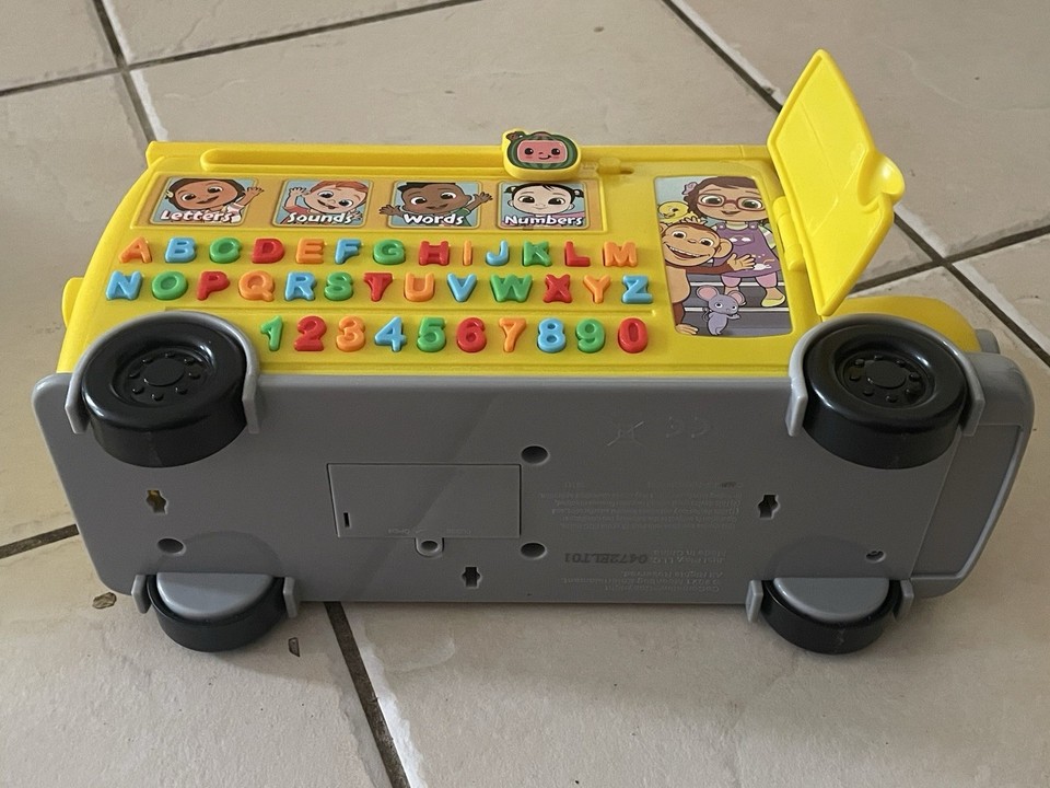 CoComelon Learning Tablet, CoComelon ABC School Bus & JJ Musical ...