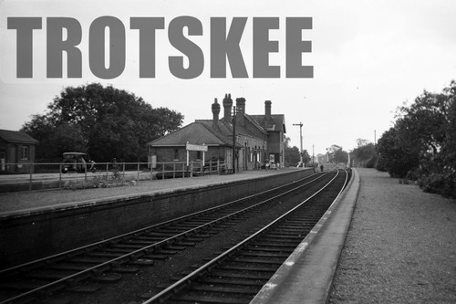 Larger Negative BR British Railways Steam Scene Bottisham & Lode ...