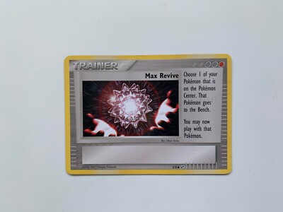 Pokemon Card Max Revive Trainer 3/8 Trading Figure Game | eBay Australia