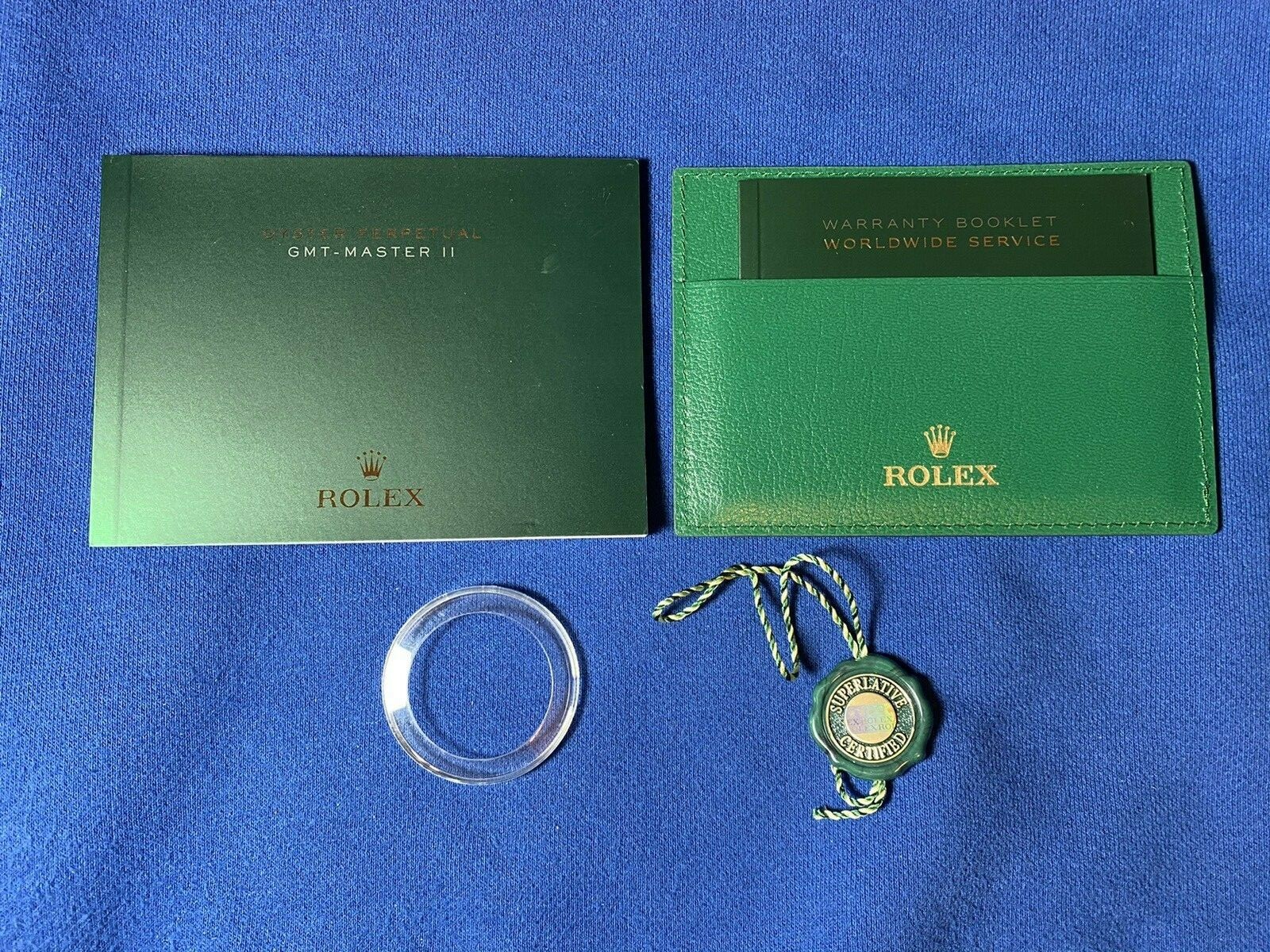 Rolex Booklet GMT Master II Booklet Set From 2016 - Gem