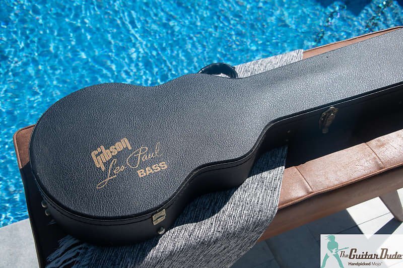 1997 Gibson Les Paul Standard Bass - Ebony FB - Pro Set Up - Perfect ...