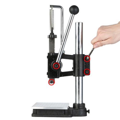 Hand Punching Machine Leather Hole Puncher Press Punch Tools Chuck PP ...